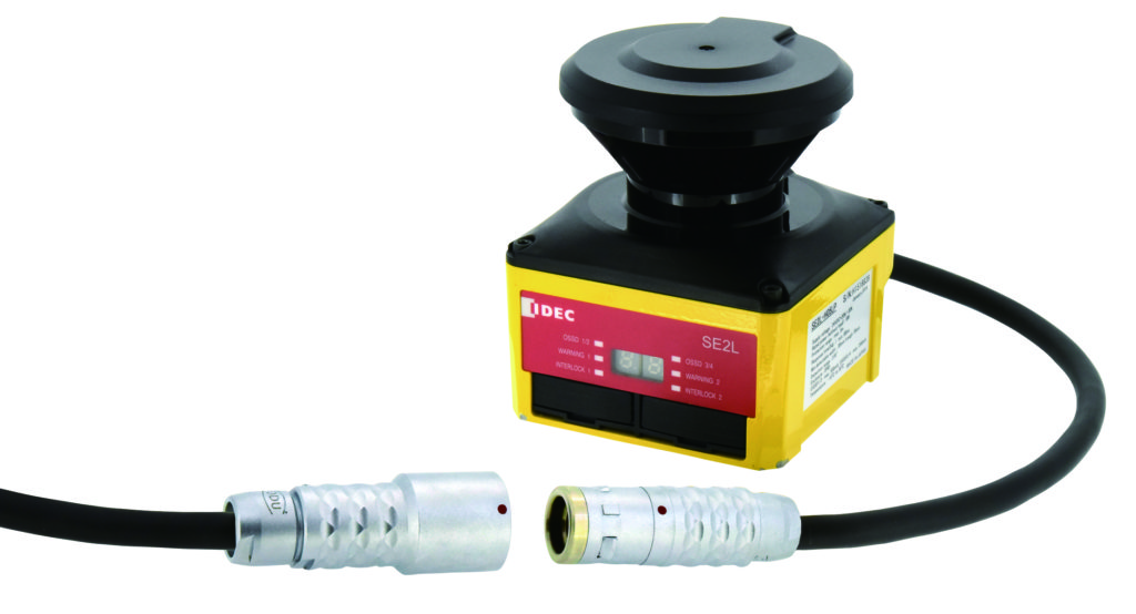 World’s smallest safety laser scanner from IDEC — for Safety Category 3 ...