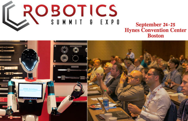 Robotics Summit & Expo call for presentations opens