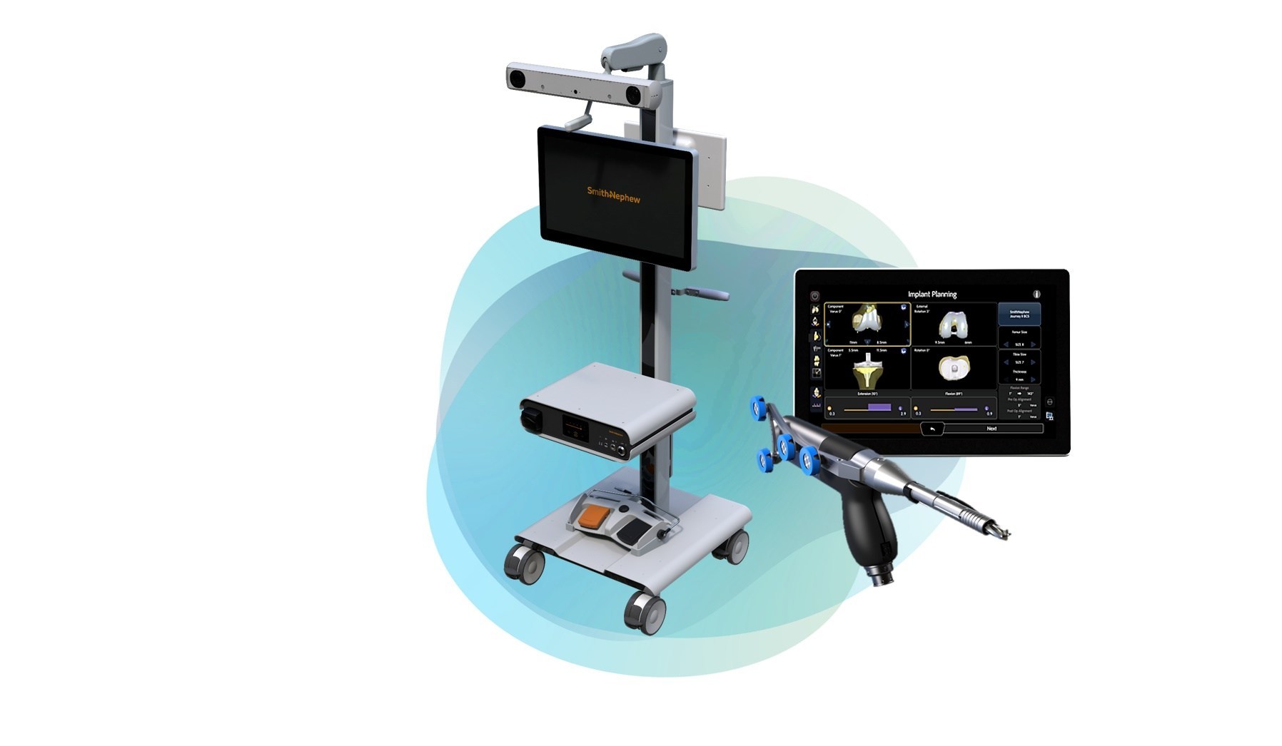 CORI handheld surgical robotics system launched by Smith+Nephew