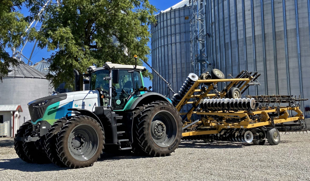 Hexagon positioning and sensing kit provides autonomy for tractor