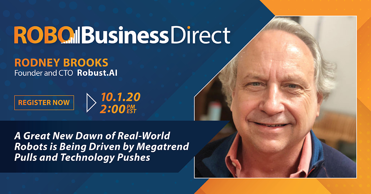 Rodney Brooks, robotics pioneer, to discuss mega trends