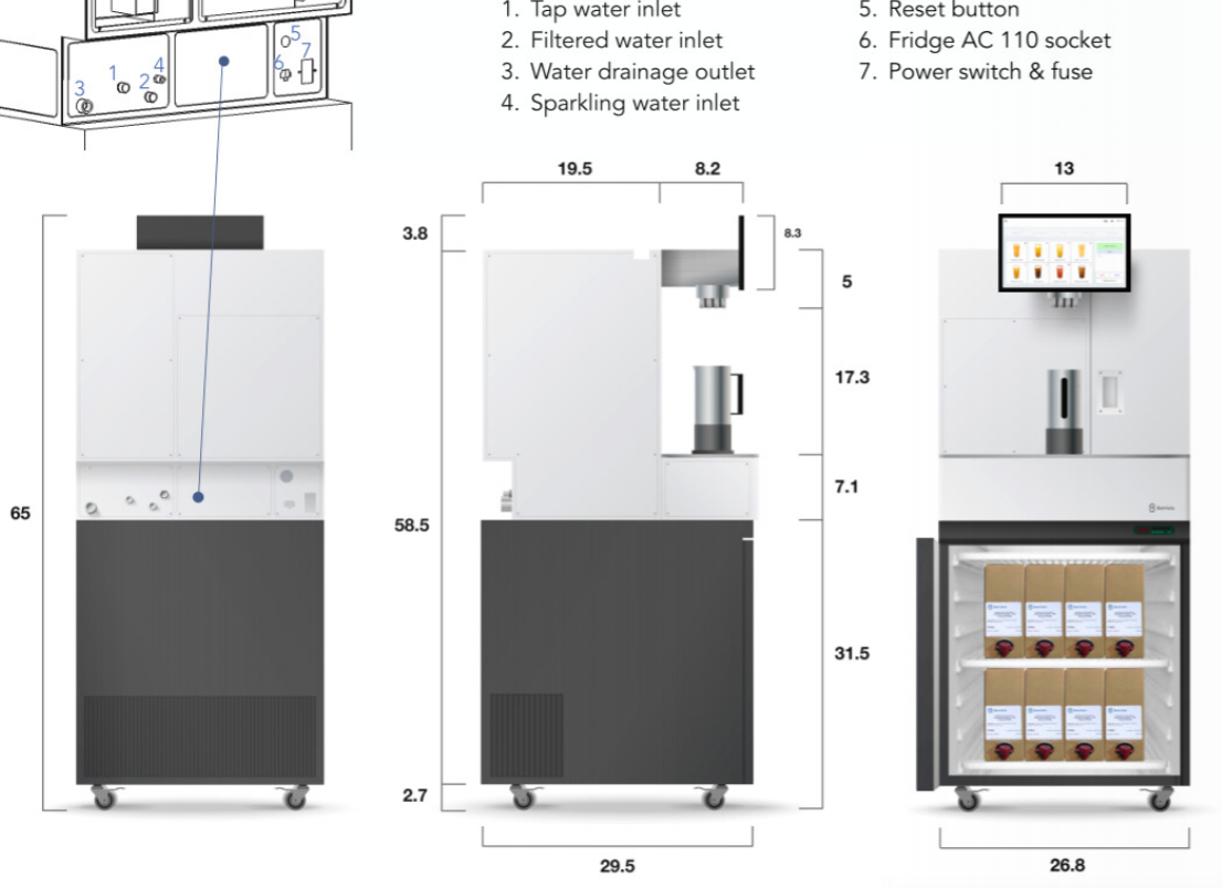 Botrista Technology develops DrinkBot beverage robots as a service