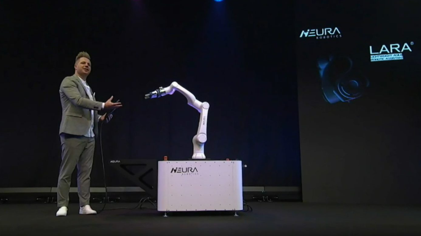 Neura Robotics offers Han's Robot collaborative mobile robots and arms