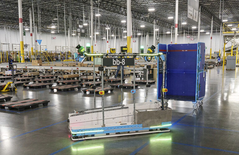 Amazon testing robots to transport oversized items in fulfillment ...
