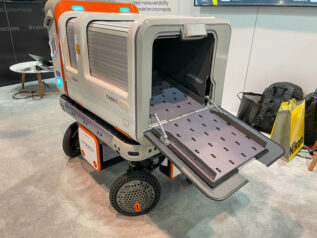 Ottonomy launches new Ottobot YETI autonomous delivery robot - The Robot Report