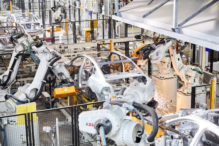 Volvo deploys 1,300 ABB robots for electric vehicle production - The ...