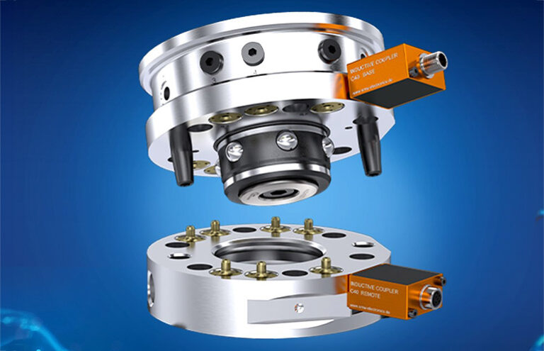 PRS Tool Changer from SMW Autoblok works with pneumatic grippers, C40 ...