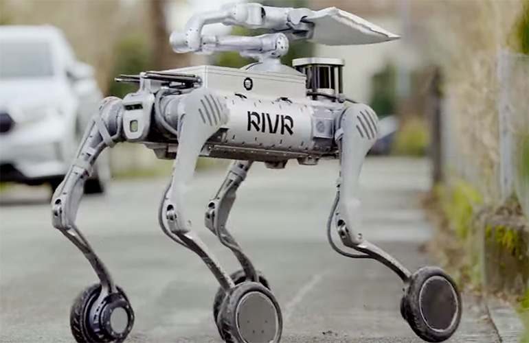 Swiss-Mile rebrands to RIVR, continues developing wheeled quadrupeds ...