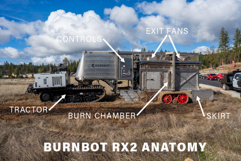 California agencies eye BurnBot for wildfire prevention
